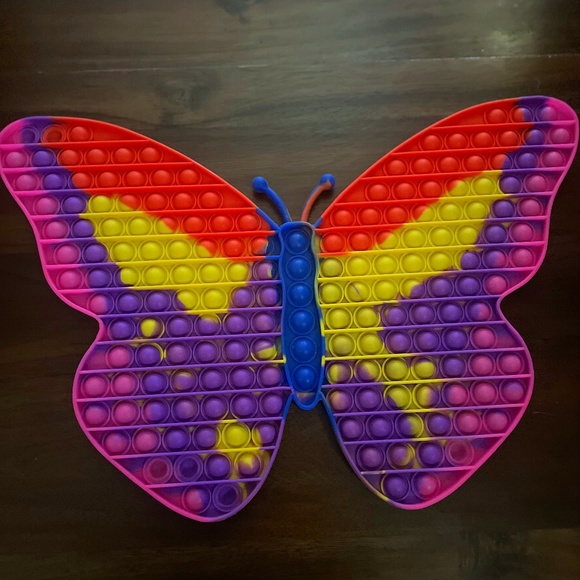 Toys | Jumbo Butterfly Pop It | Poshmark